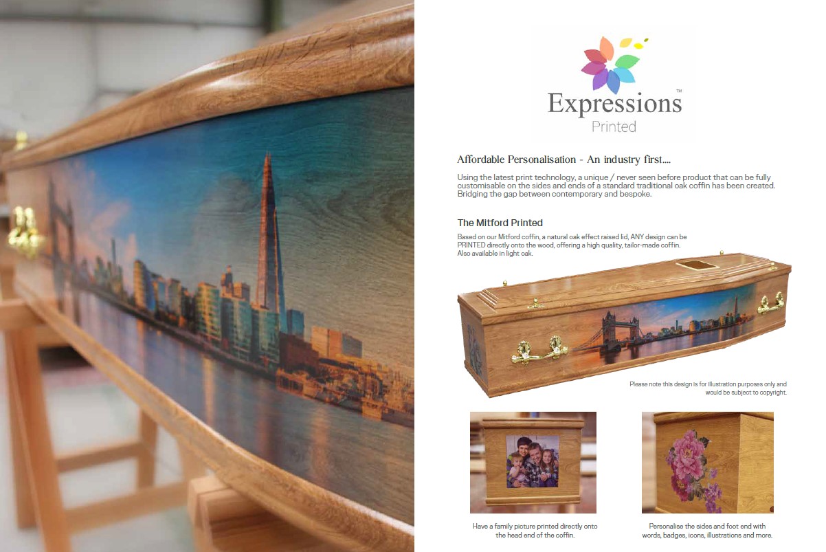 Coffin choices at Viner & Sons Funeral Directors : Viner & Sons